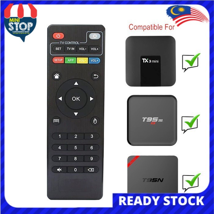 [Ready Stock] Remote Control For TX3mini Android Box 1G 2G Tx3 Mini ...