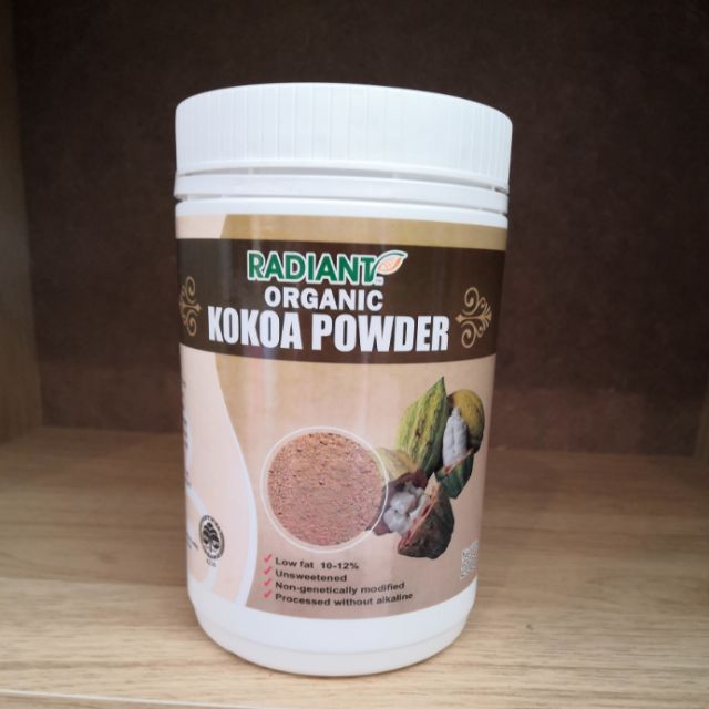 Radiant Kokoa, Cocoa Powder 200g Organic | Shopee Malaysia