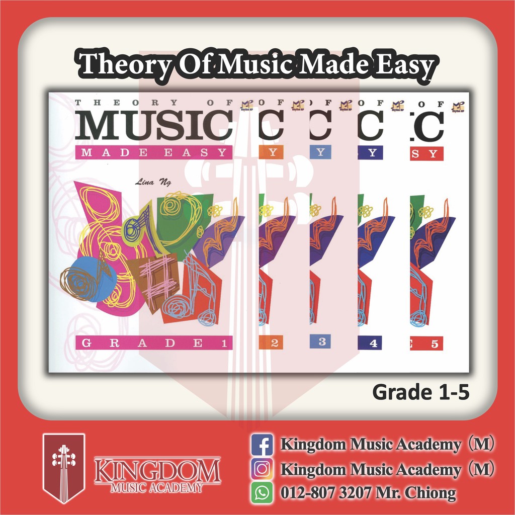 Theory of Music Made Easy Grade 1 - Grade 5 | Shopee Malaysia