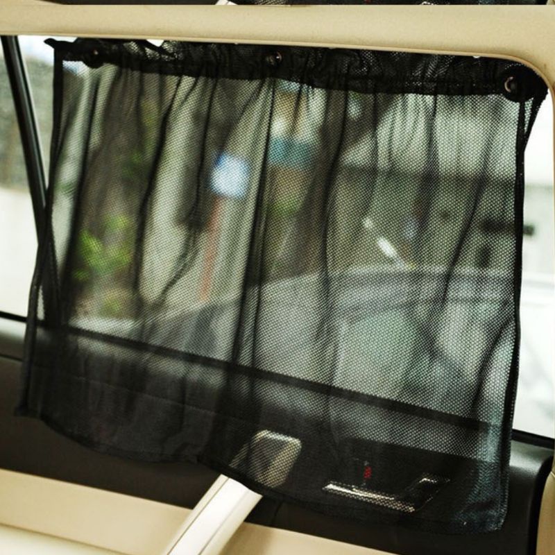 2pcs Auto Car Sun Shade Curtain Suction Car Window UV Protection Side ...