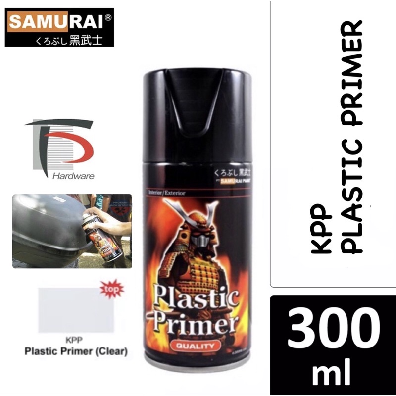 [100% ORIGINAL] SAMURAI PLASTIC PRIMER SPRAY PAINT - KPP (300ML ...