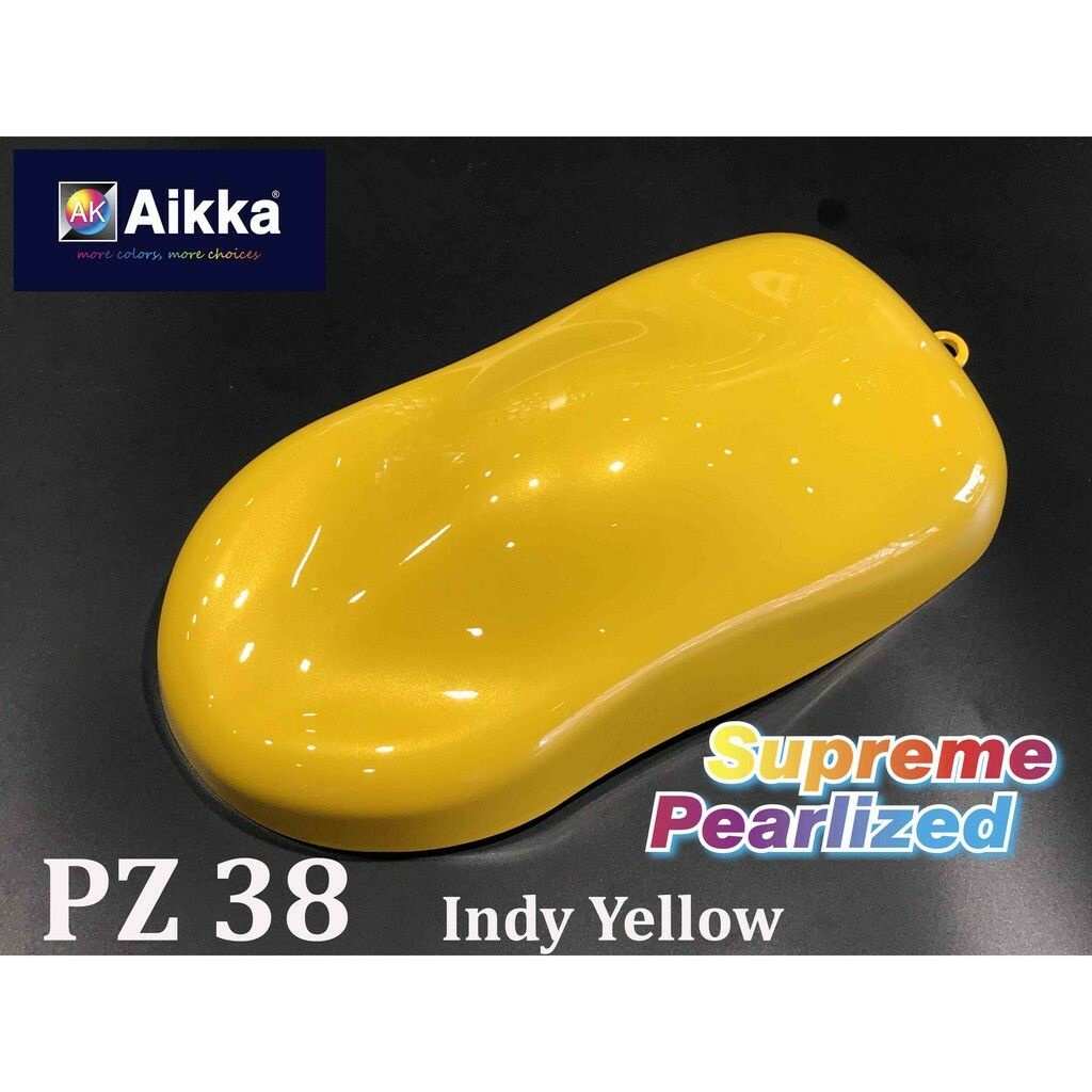 AIKKA PZ38 INDY YELLOW SUPREME PEARLIZED 2K PAINT | Shopee Malaysia