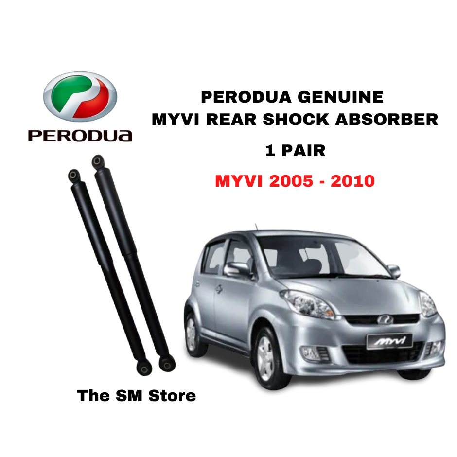 PERODUA GENUINE MYVI REAR SHOCK ABSORBER 1 SET (2PCS) | Shopee Malaysia