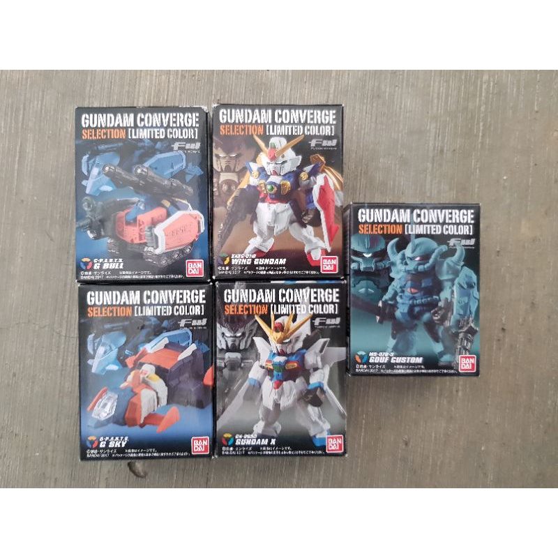 suprise corner - bandai converge selection limited color gundam wing x ...