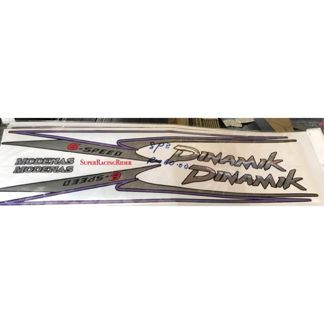 MODENAS DINAMIK BODYSTICKER STRIPE 1ST MODEL | Shopee Malaysia