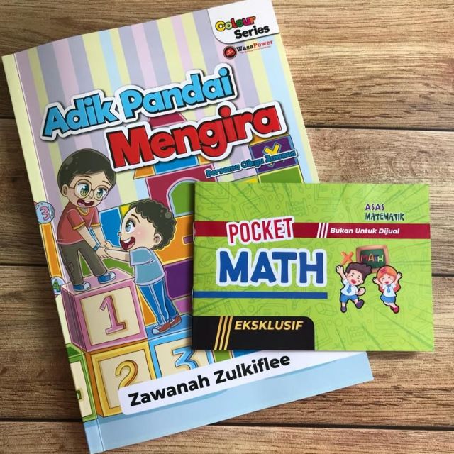 🔥FREE POCKET MATH - Buku Adik Pandai Mengira (150m/s) by Cikgi Zawanah ...