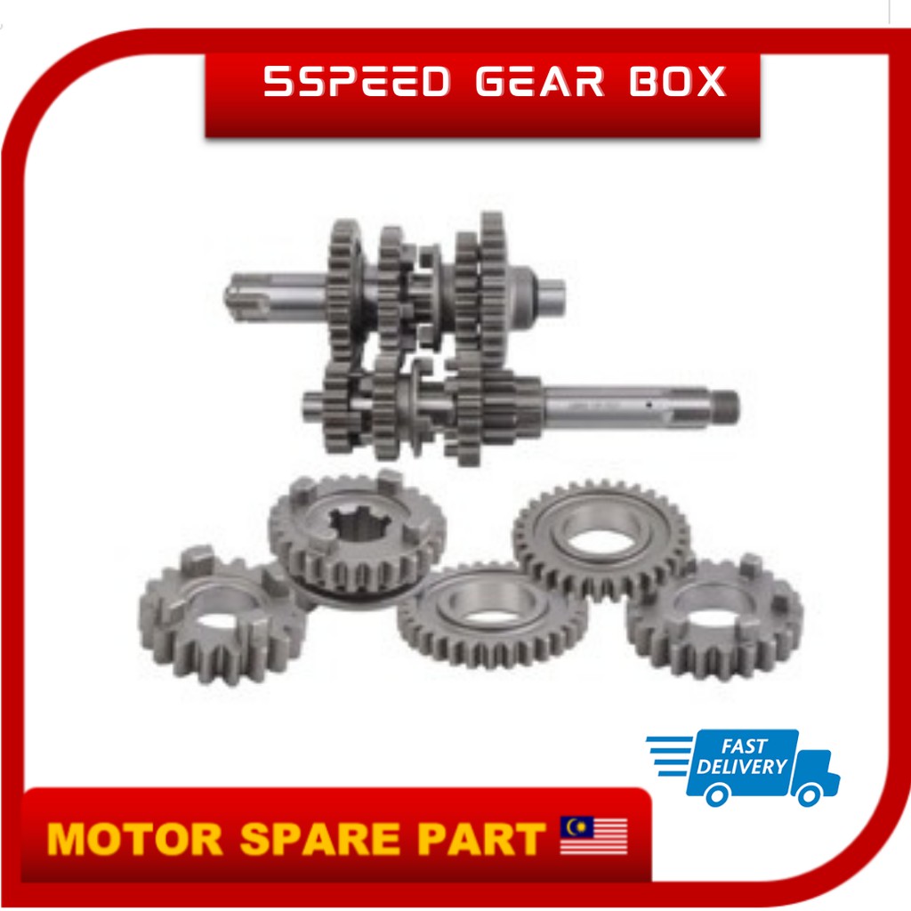 YAMAHA LC135 135LC LC135ES 5S Y15 Y15ZR Y15Z 5SPEED RACING GEARBOX 100% ORIGINAL IKK BRAND ...