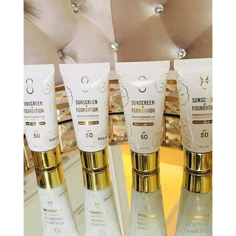 💥HOT ITEM💥SUNSCREEN + FOUNDATION ALHA ALFA | Shopee Malaysia