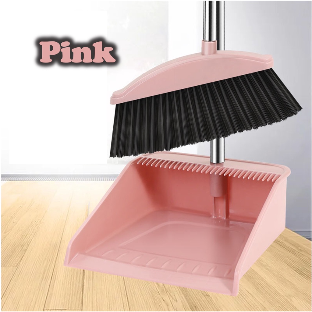 Penyapu dan Penyodok Set 2 in 1/ Windproof Broom And Floor Soft Hair ...