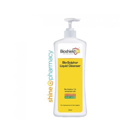Bioshield E Bio-Sulphur Liquid Cleanser 250mL [EXP: OCT 2026] | Shopee ...