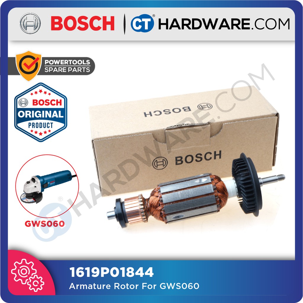 Bosch 1619P01844 Original Armature Rotor For GWS060 | Shopee Malaysia