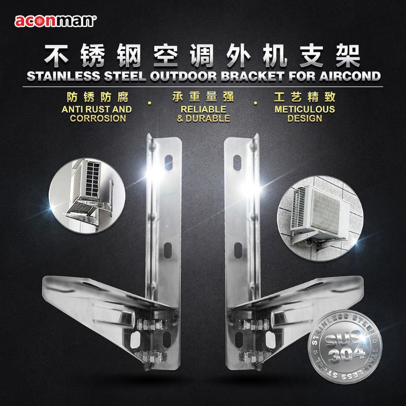 ORIGINAL SSB SUS304 Stainless Steel Air Conditioner Outdoor Bracket L ...
