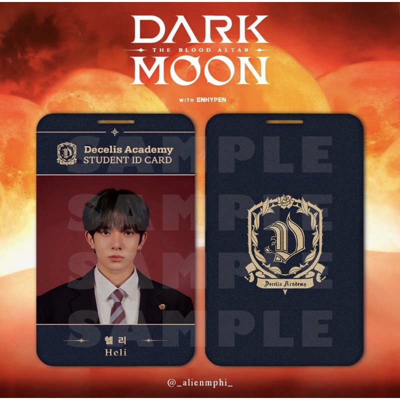 Enhypen DECELIS Accademy IDC ID CARD | Shopee Malaysia