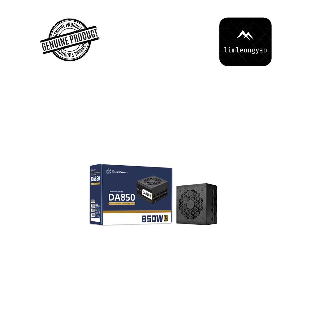 SILVERSTONE 850W DA850 80+ GOLD FULL MODULAR POWER SUPPLY | Shopee Malaysia