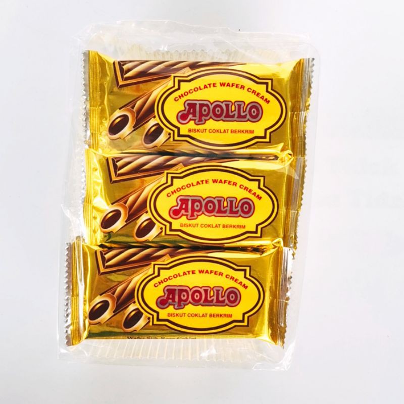 ( READY STOCK ) Apollo Chocolate Wafer Stick 1 x 11g x 12pack | Shopee ...