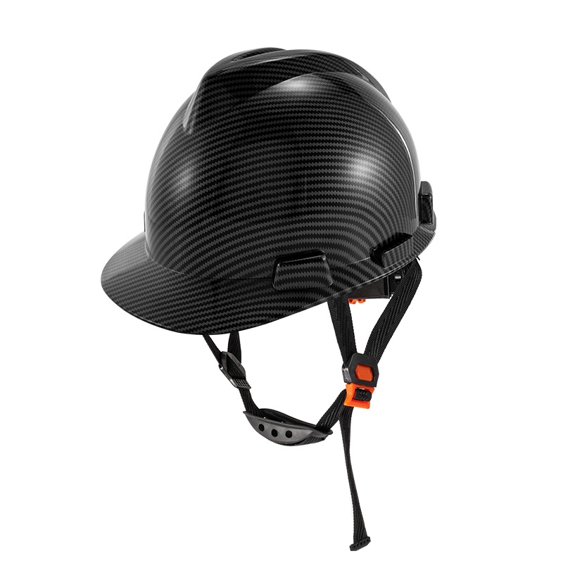 LOEBUCK ABS high-end carbon thickened three-layer fiber safety helmet ...