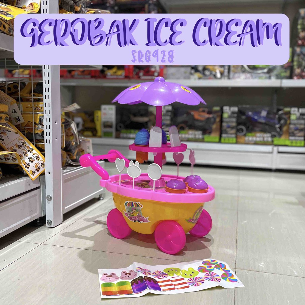 Alpha Toy Shop JUMBO Ice Cream Cart SRG928 | Shopee Malaysia