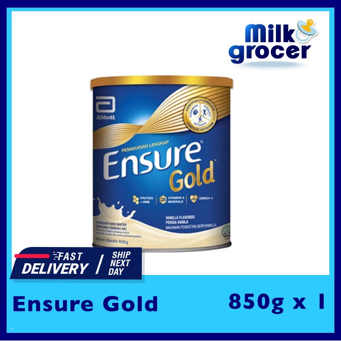 Ensure Gold Wheat / Vanilla 850g x 1 | Shopee Malaysia