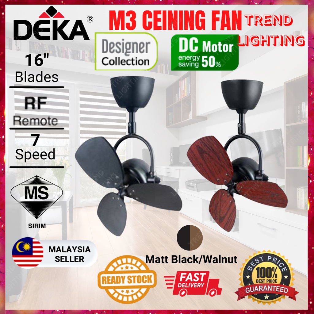 DEKA MDC3 / MS16 DC Motor Ceiling Fan / Wall Fan Remote Control 3 ...