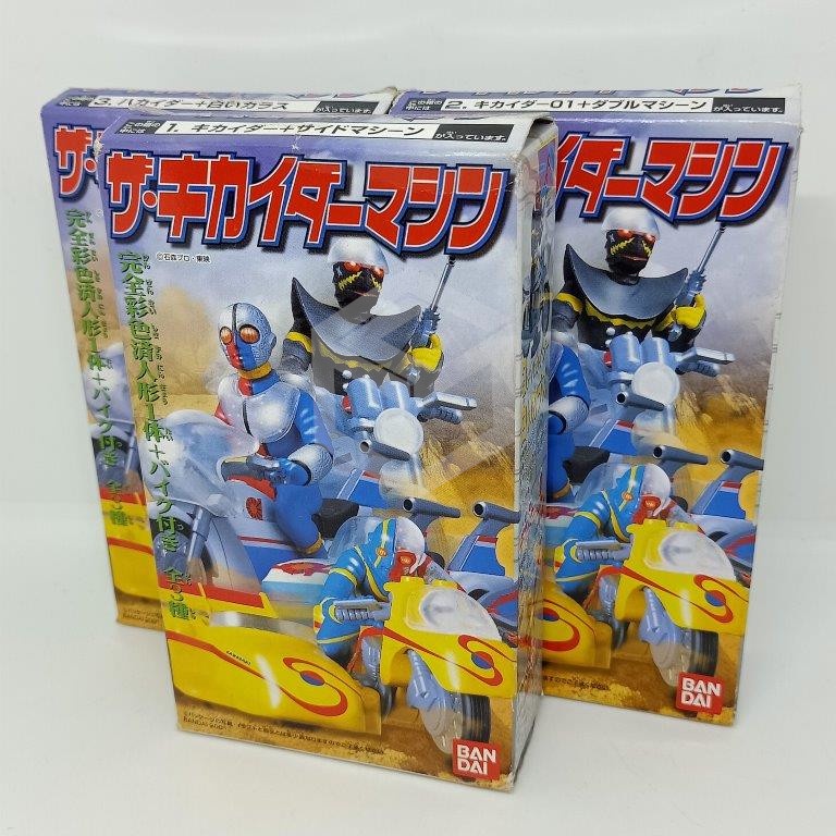 BANDAI THE KIKAIDER MACHINE KIT [KIKAIDER+SIDE+01+DOUBLE+HAKAIDER+WHITE ...