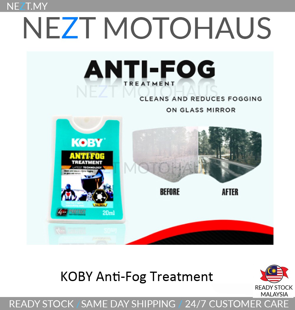 Koby Helmet Anti Fog Anti Rain Glass Spray AGV MHR SGV MTHELMET ZEUS ...