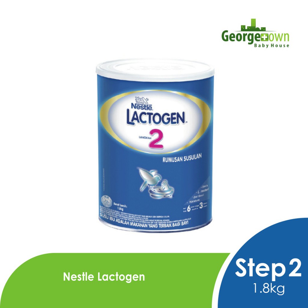 LACTOGEN STEP 2 TIN 1.8KG (GTG) | Shopee Malaysia
