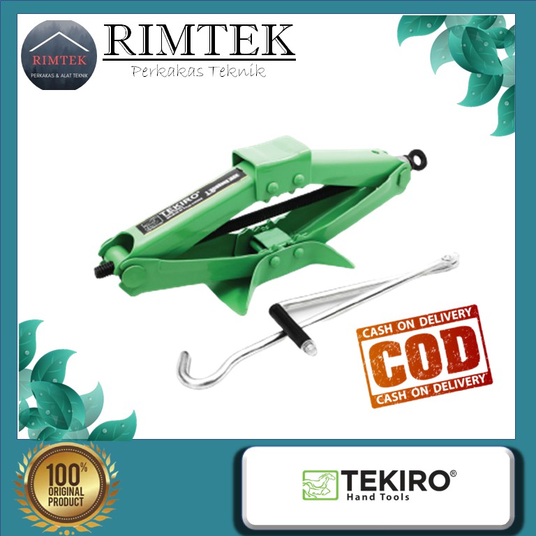 2 Ton Scissor Jack Bridge Model / Scissors / Scissor Floor Jack TEKIRO ...