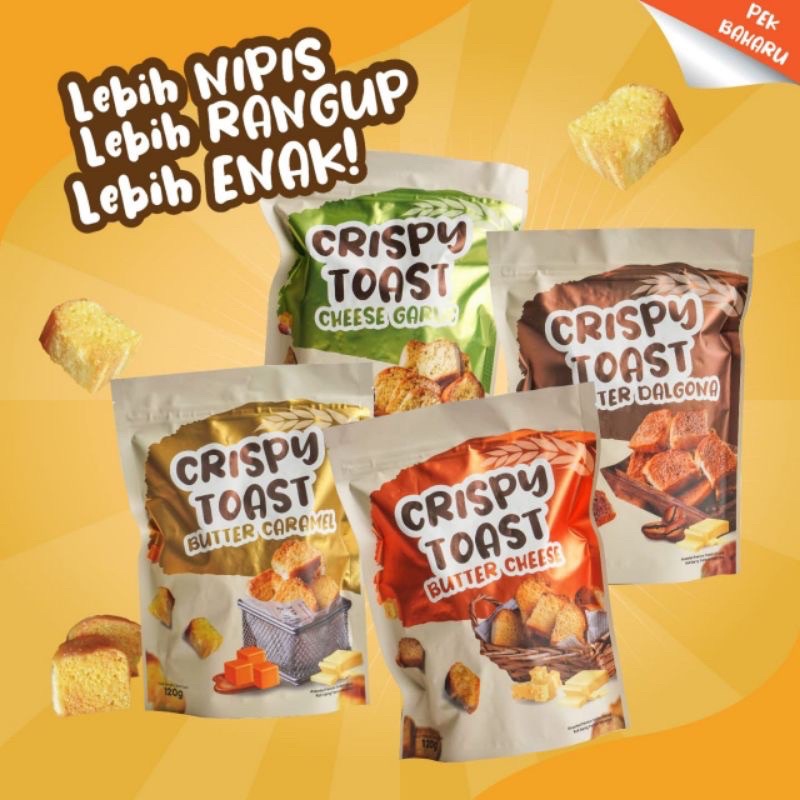 ROTI KERING LEGEND CRISPY TOAST 💯 ORIGINAL HQ | Shopee Malaysia