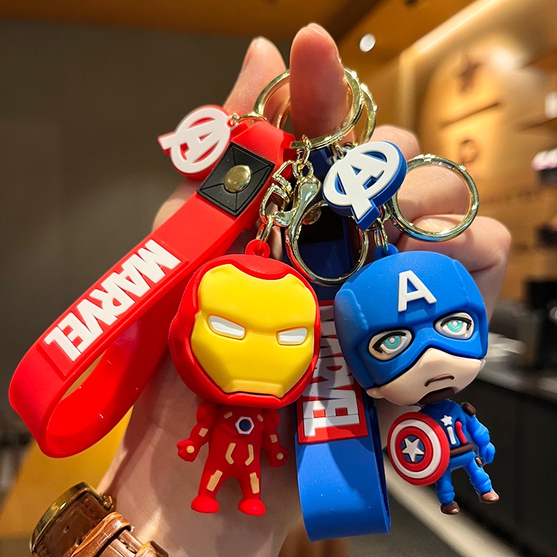 Cartoon Cartoon Avengers Avengers Big Head Marvel Spider-Man Captain ...