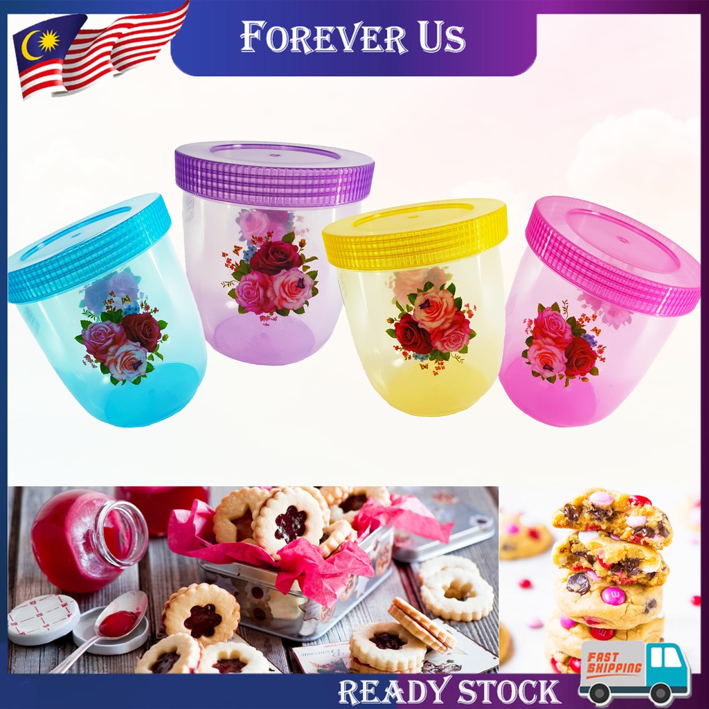 Bekas Kuih / Snack Candy Canister / Cookies Container & Biscuit - 1PCS ...