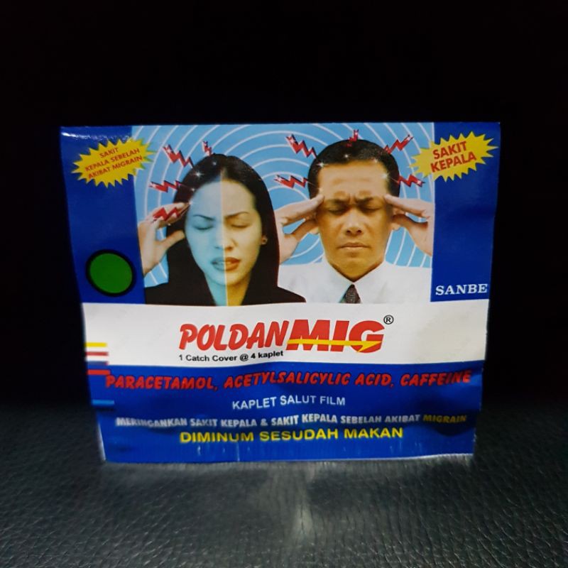 Poldanmig (PER STRIP @ 4 Tablets) | Shopee Malaysia