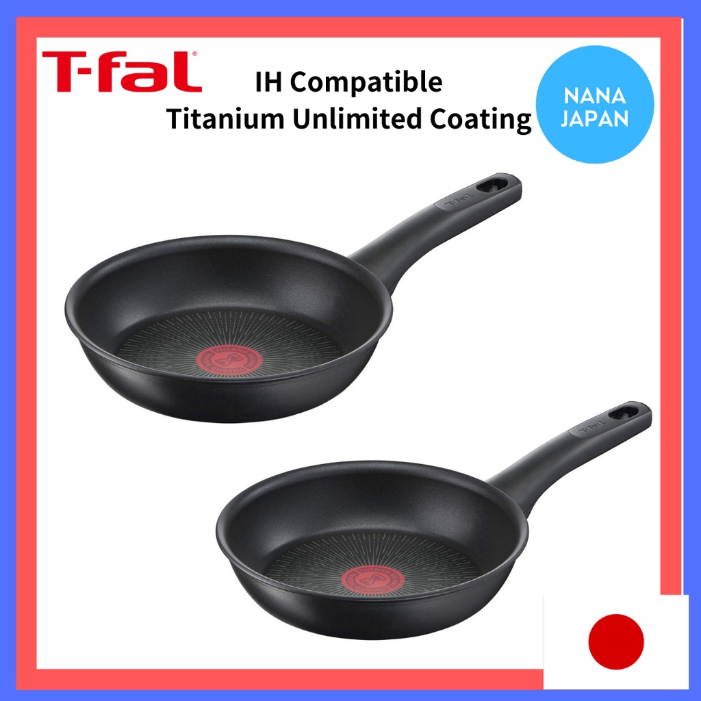 【Direct from Japan】 T-fal Japan Frying Pan IH Compatible Titanium ...