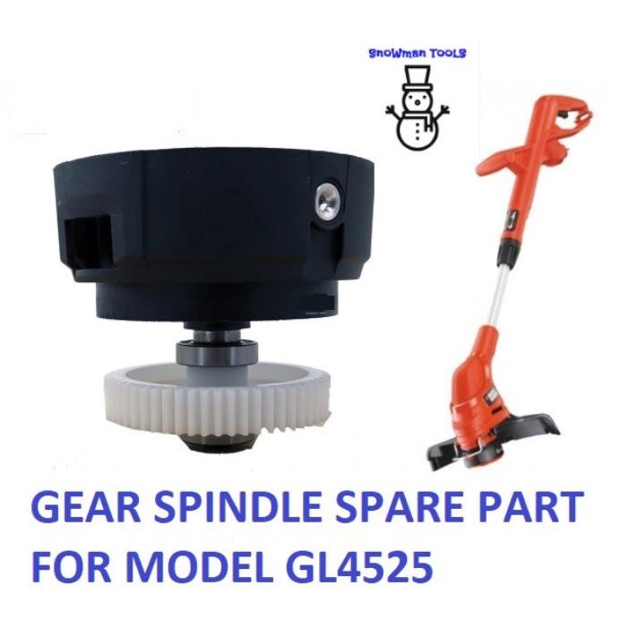 BLACK AND DECKER GEAR SPINDLE SPARE PART GL4525 GRASS TRIMMER | Shopee ...