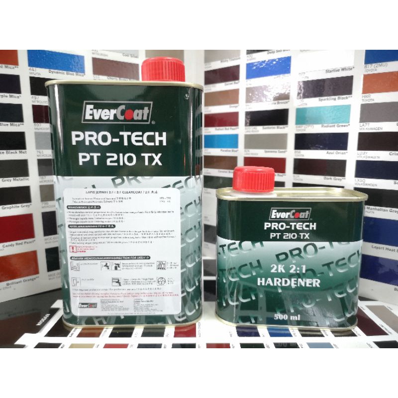 EVERCOAT 2K PRO TECH HB SLOW PT210TX CLEAR | Shopee Malaysia