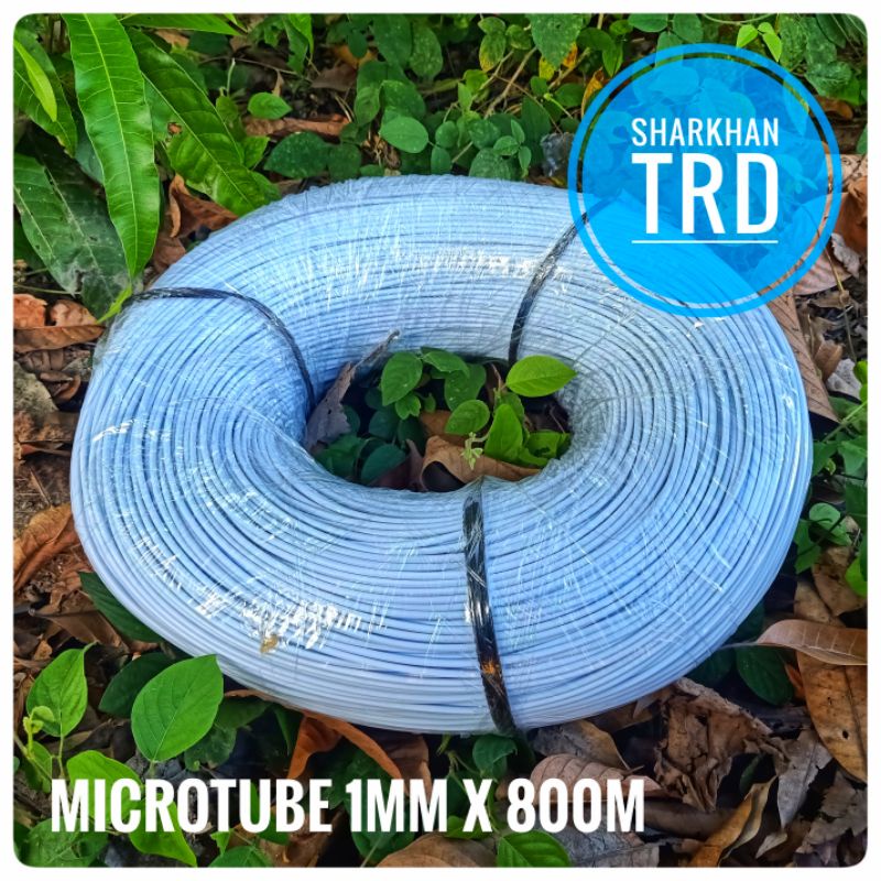 1 Roll 1MM X 800M MICROTUBE White Black Dripping Fertigation System ...