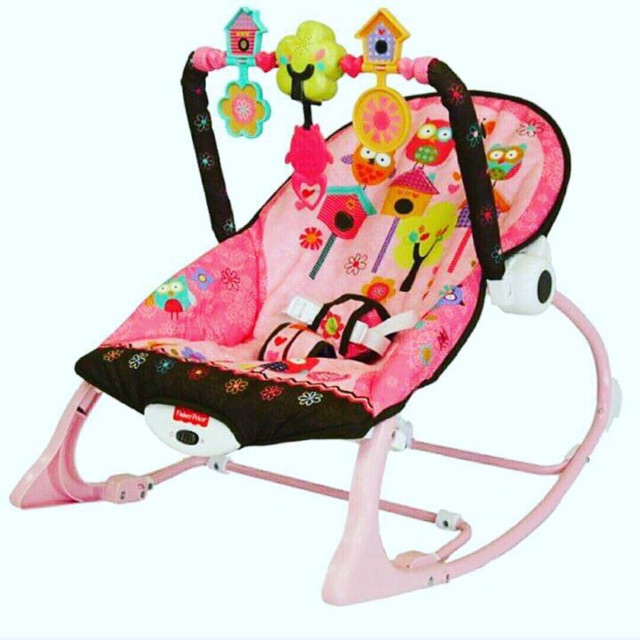 FISHER PRICE ROCKER STEEL PINK | Shopee Malaysia