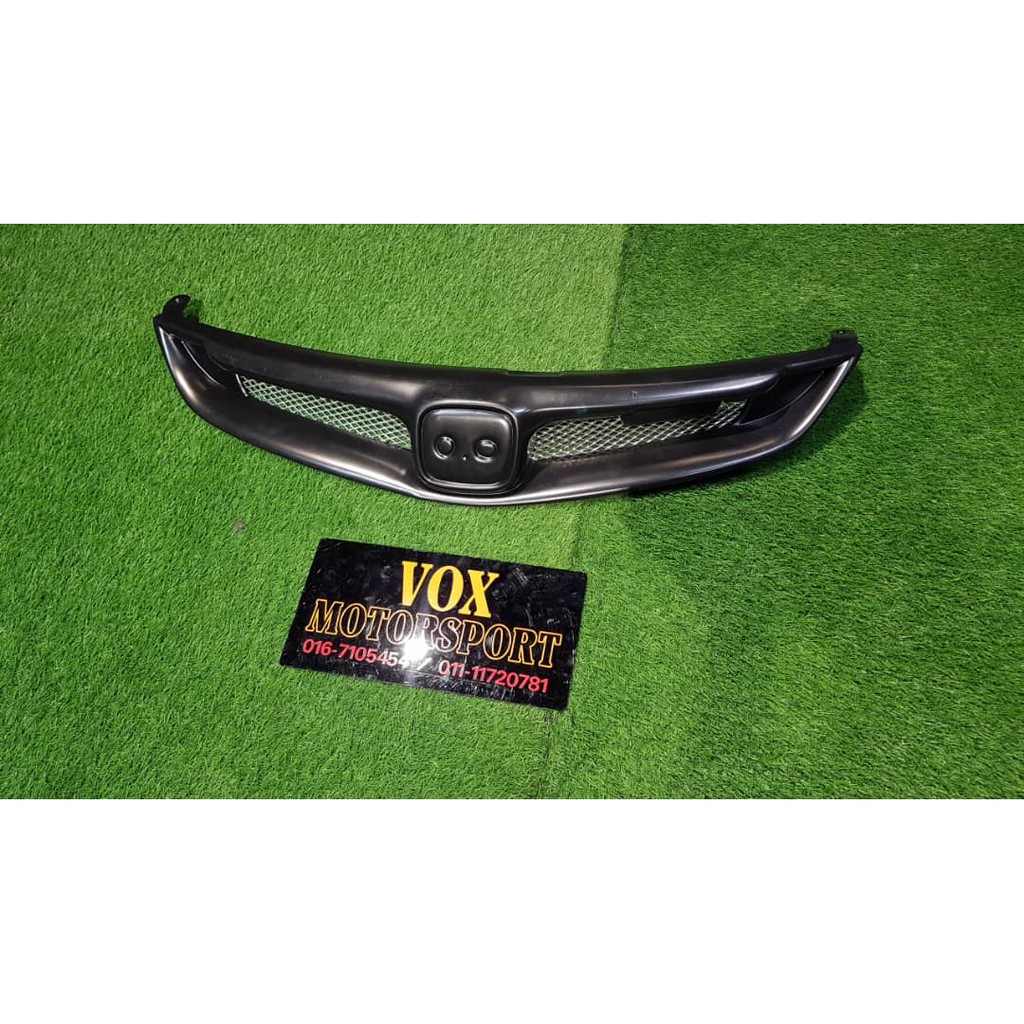 1mugen type r grille abs for honda civic fd fd1 fd2 fd2r replace ...