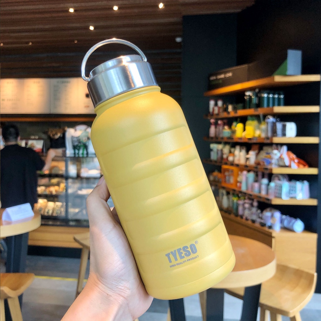 HEiM TYESO 750ml 1000ml Thermos Cup Water Bottle Flask Stainless Steel ...