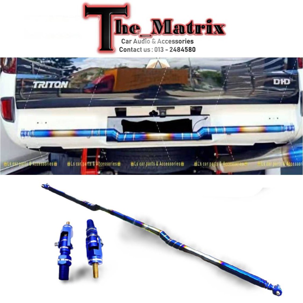 [4X4] UNIVERSAL TITANIUM CRASH REAR BUMPER BAR | Shopee Malaysia