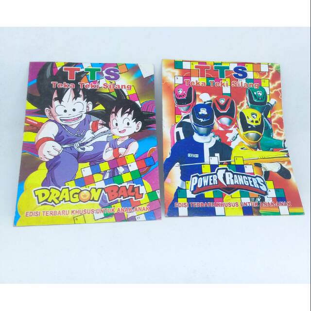 Tts powerranger / dragonball 90s book | Shopee Malaysia