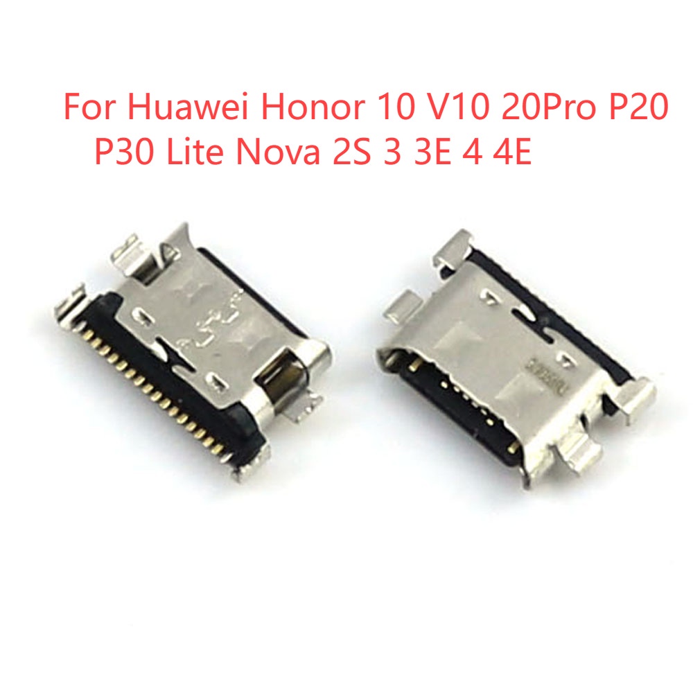 5-50pcs Micro USB Type C Connector jack Dock Charging port Socket For ...