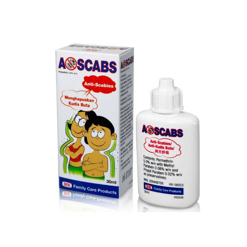Ubat Hapuskan Kudis Buta Hama Kutu / Scabies Permethrin Losyen A Scab ...