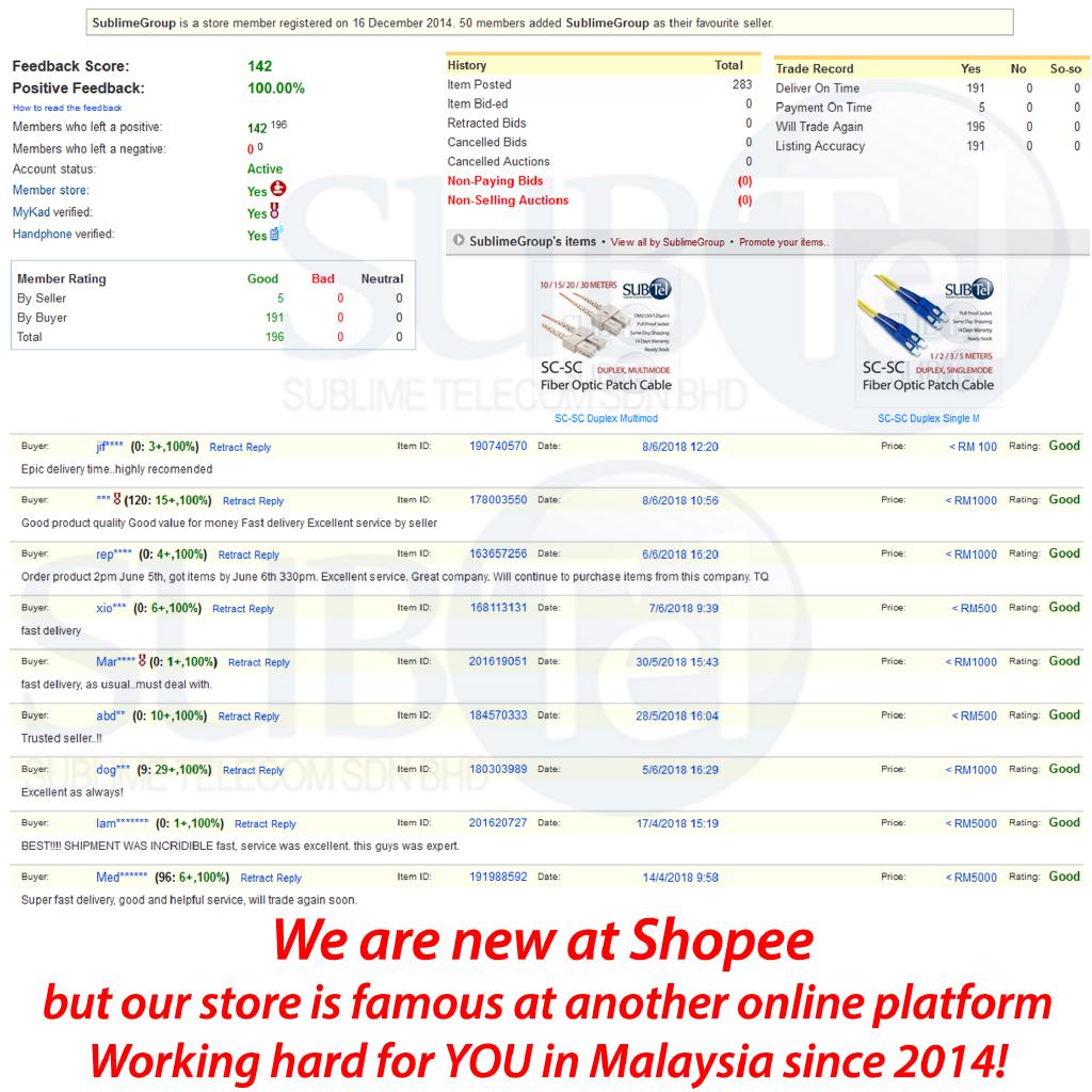 LC-LC OM3 Multi Mode Duplex Fiber Optic Patch Cord Cable 50/125 MM MMF ...