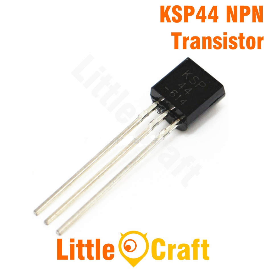 KSP44 - Bipolar (BJT) Single Transistor / NPN / 400V / 0.65W / 0.3A [TO ...