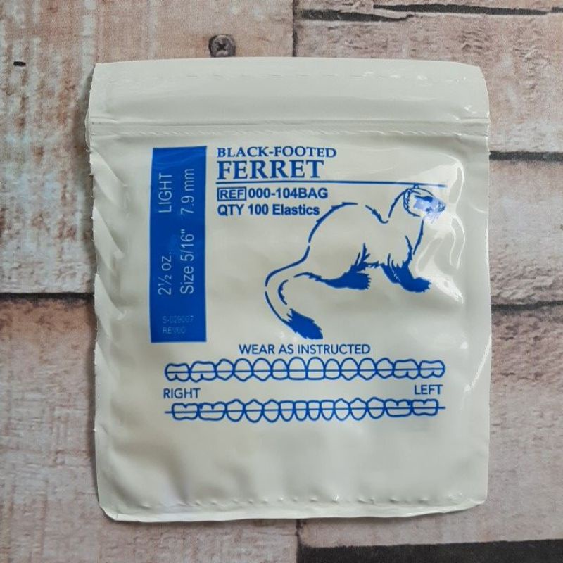 Ortho Stirrup Elastic Rubber / Elastic Band / Rubber Band - AMERICAN ...