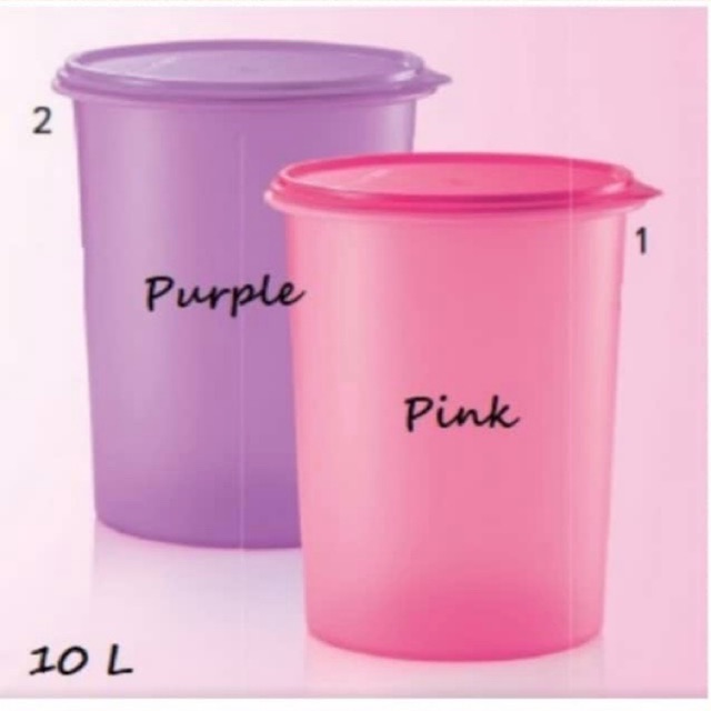Tall Canister 10L Tupperware (1 pc) | Shopee Malaysia
