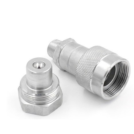 Hydraulic QRC Quick Release Coupling BSP/NPT 10K High Pressure | Shopee ...