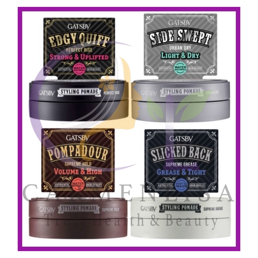 Gatsby Styling Pomade 75g Retro Matte / Supreme Hold / Supreme Grease ...