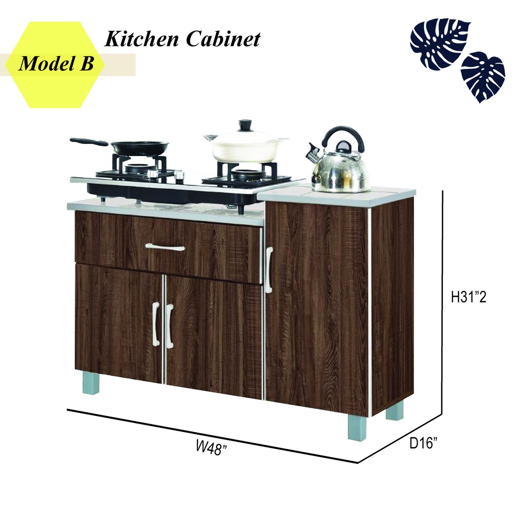 KABINET DAPUR/RAK DAPUR GAS/ALMARI DAPUR/KITCHEN CABINET/STORAGE ...