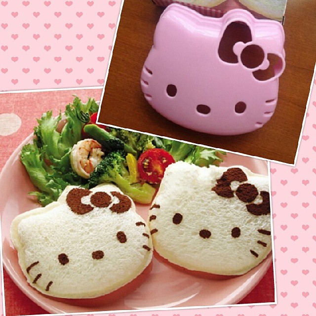 Sandwich rice mold hello kitty Bread mold | Shopee Malaysia